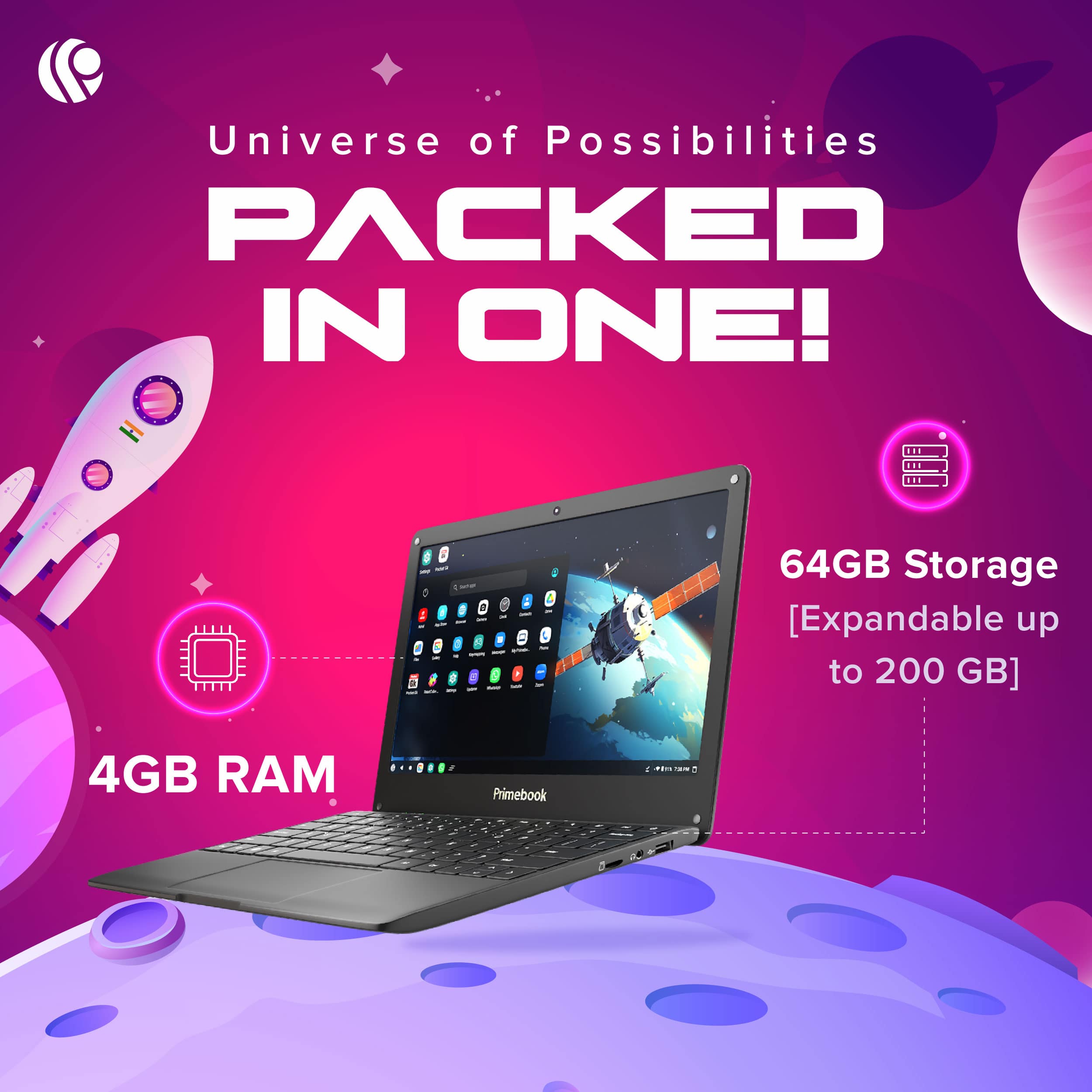 Buy Primebook Laptops: Starting from Rs. 12,490